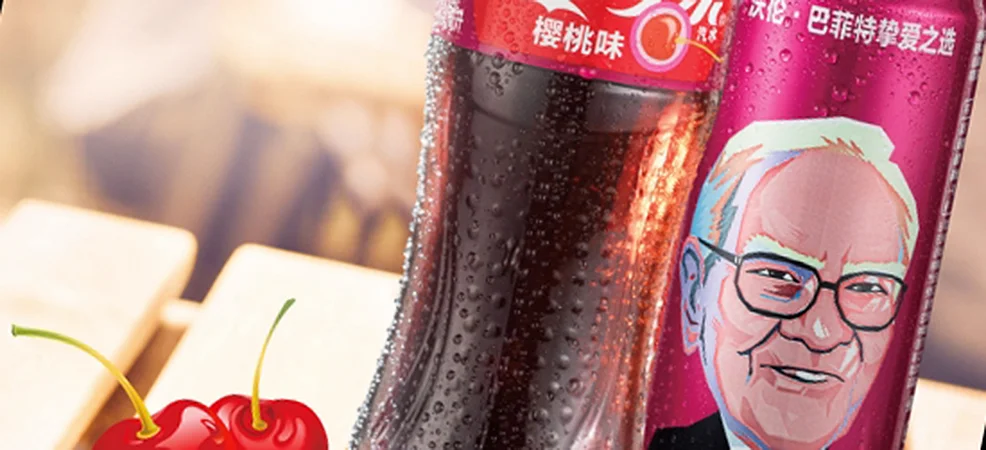 Warren Buffett Stars on Coca-Cola's New Chinese Cherry Coke