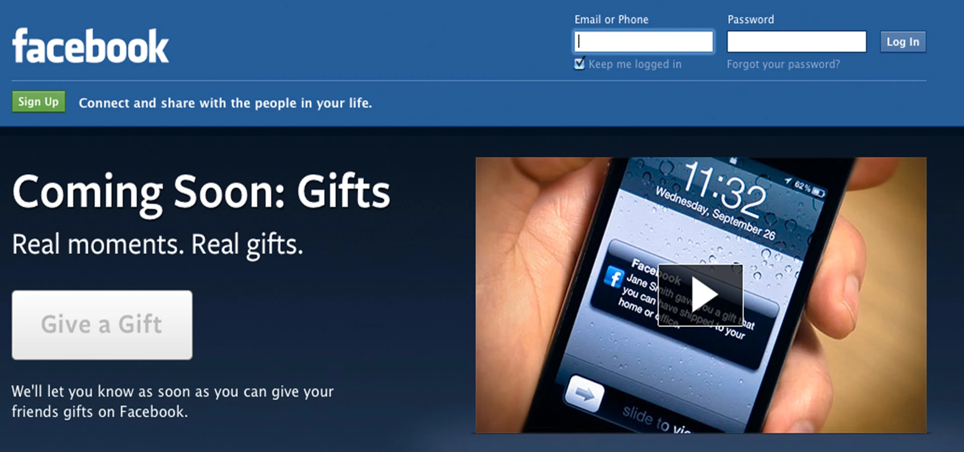 Facebook Gifts: Shifting the Future of E-commerce?