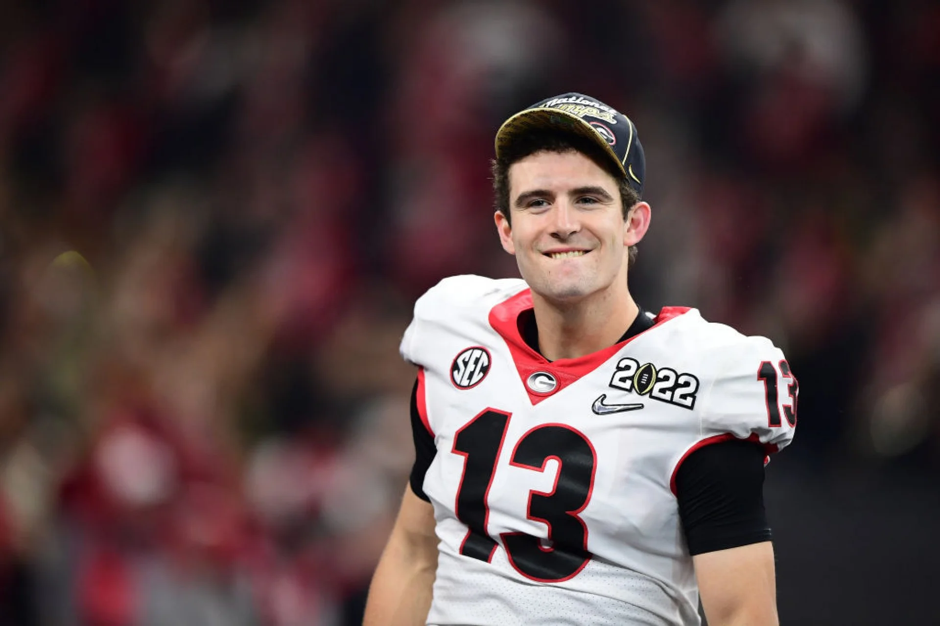How Georgia's Champion Quarterback Cut Out the Noise to Focus on Winning