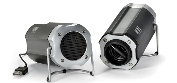 Tangle-Free Laptop Speakers