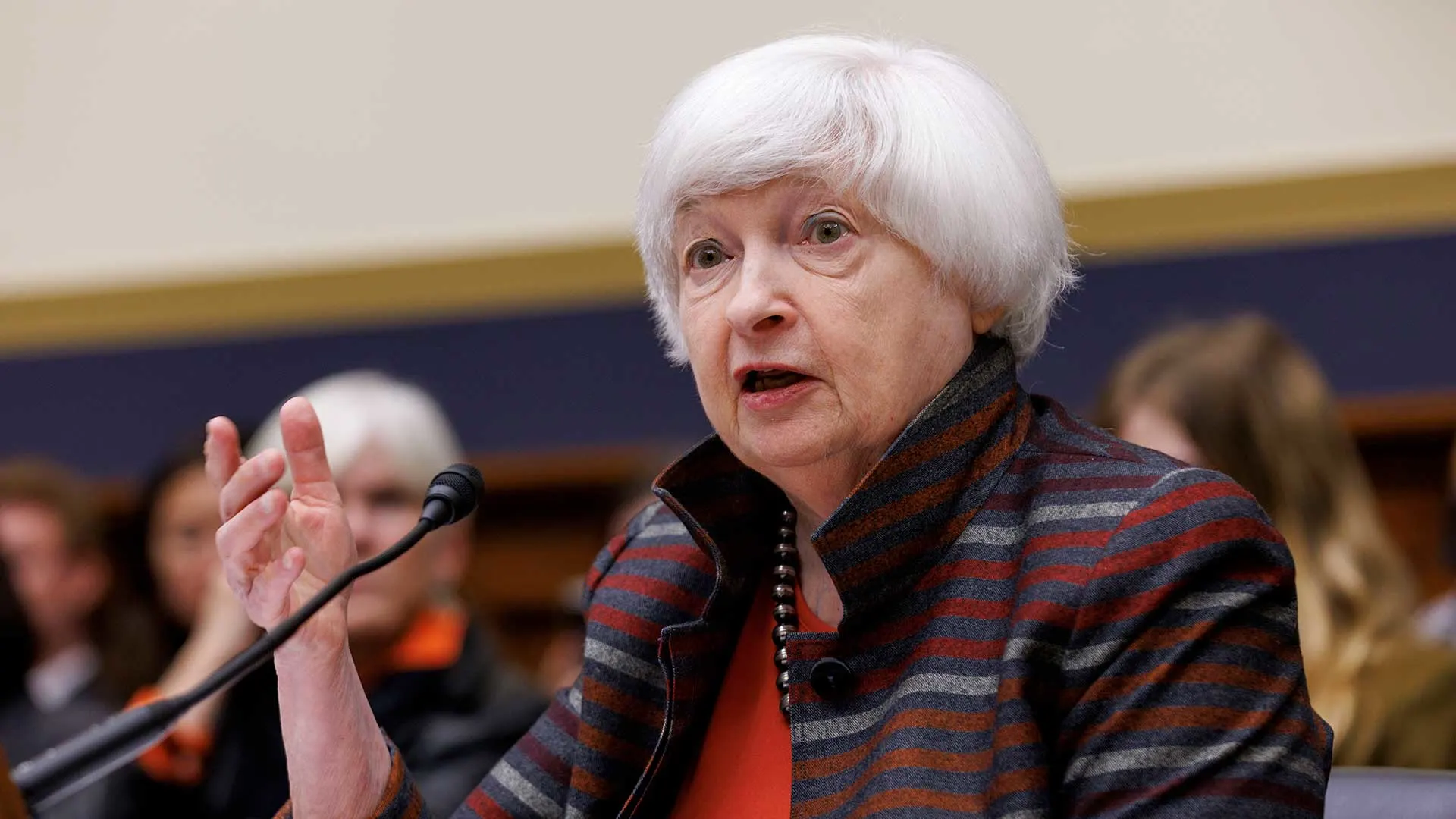 Secretary Yellen Addresses Senate Questions About New York Community ...