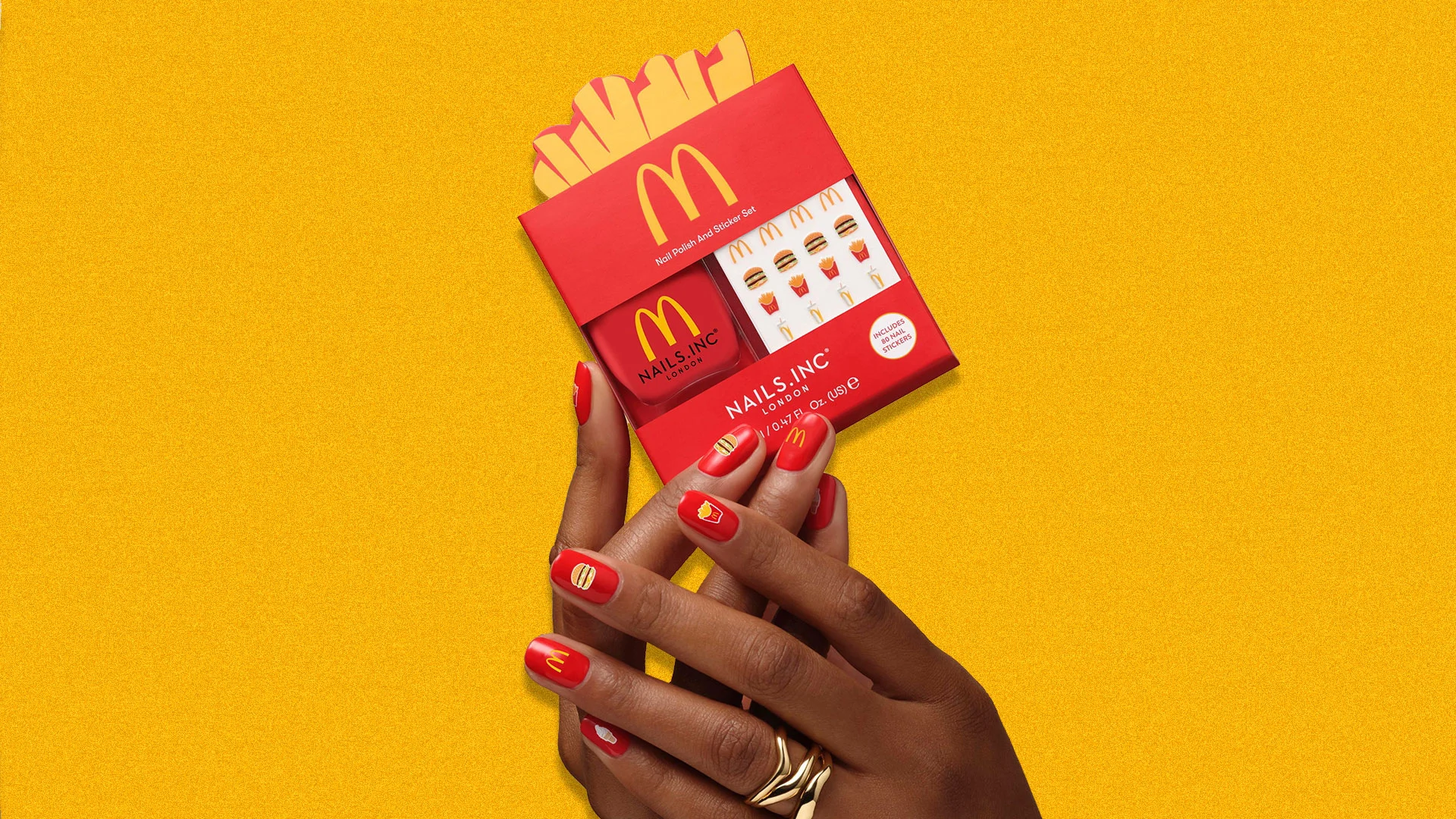 McDonald's and Nails Inc. Serve Up a Fast-Food Inspired Nail Collection