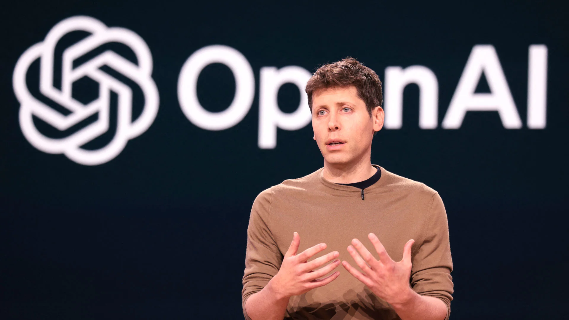 Altman Dodges Some Tough Questions While Talking Up AI's Promise