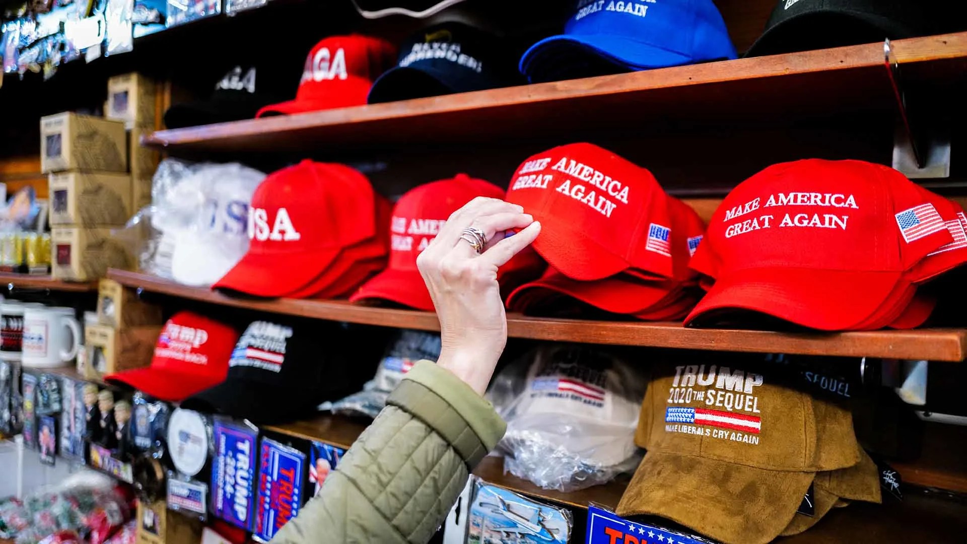 MAGA Marketers Rush Post-Shooting Merch to Market