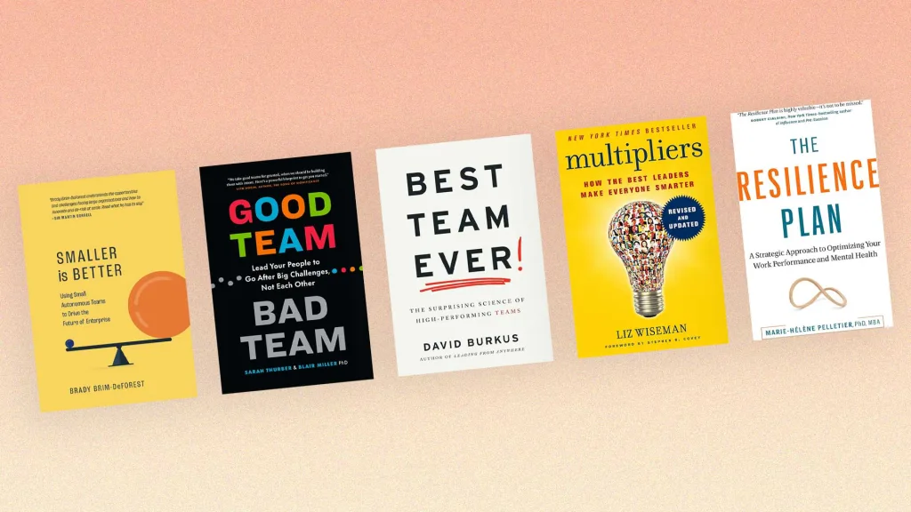 5 Books to Help Build Resilience in High-Performing Teams