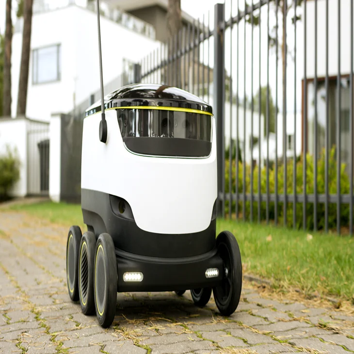 Skype Founders Bring Their Food Delivery Bots to the U.S.