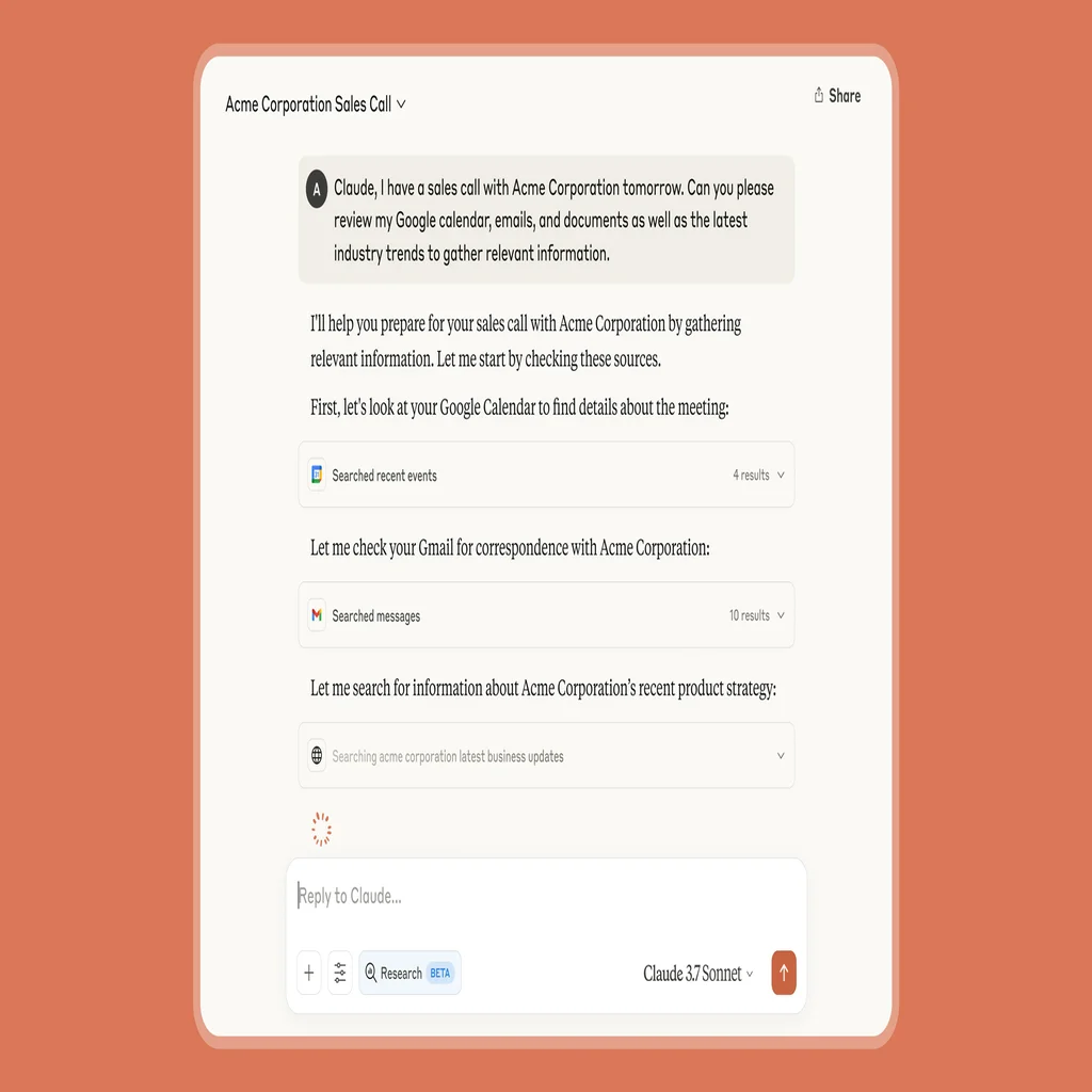 Anthropic's Claude AI Is Coming to Your Google Account