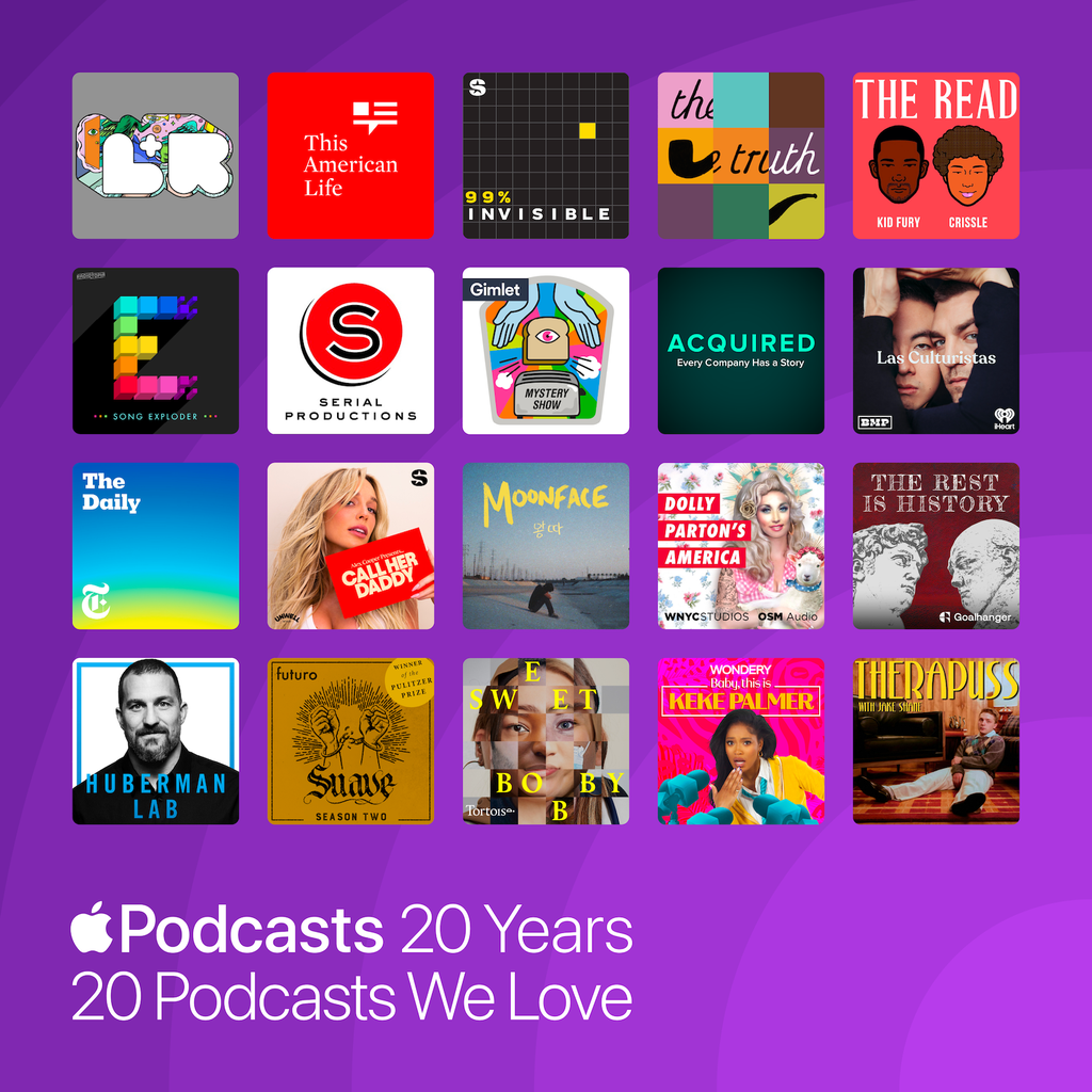 On Apple’s 20th Anniversary of Podcasting, the Company Is Celebrating ...