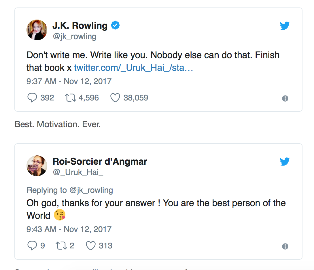 With 1 Tweet, J.K. Rowling Just Gave the Best Advice You'll Hear Today